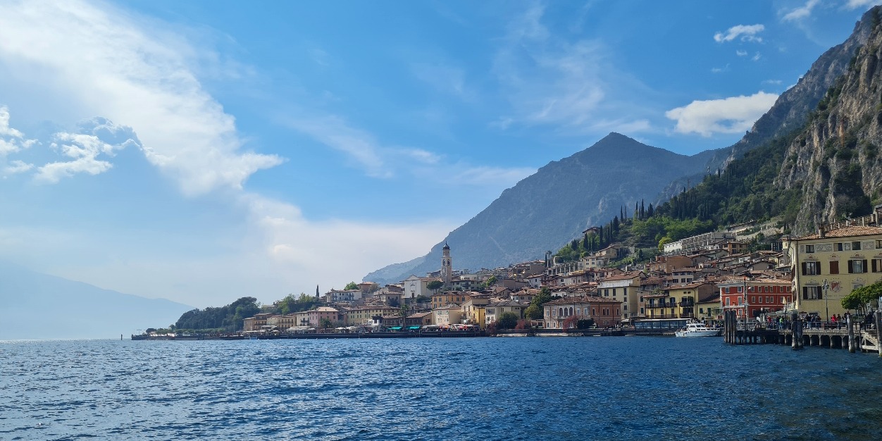 Limone sul Garda Strand & Baden am Westufer des Gardasees